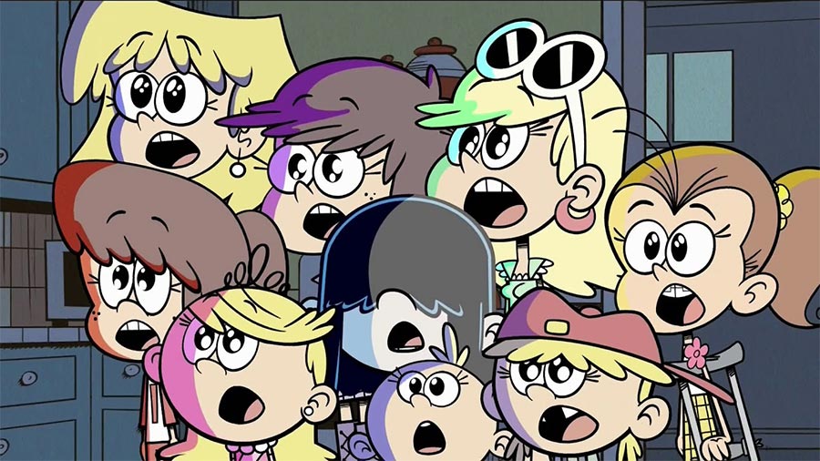 تماشا و دانلود انیمیشن سریال خانواده شلوغ پلوغ دوبله فارسی The Loud House 2016 دیجیتون