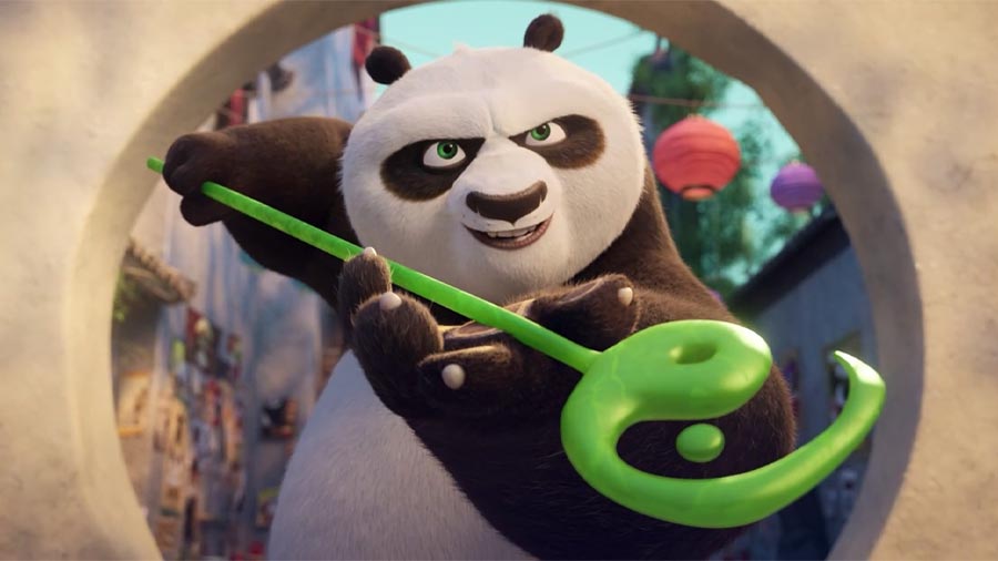 انیمیشن پاندای کونگ فو کار 4 دوبله فارسی Kung Fu Panda 4 تماشا و